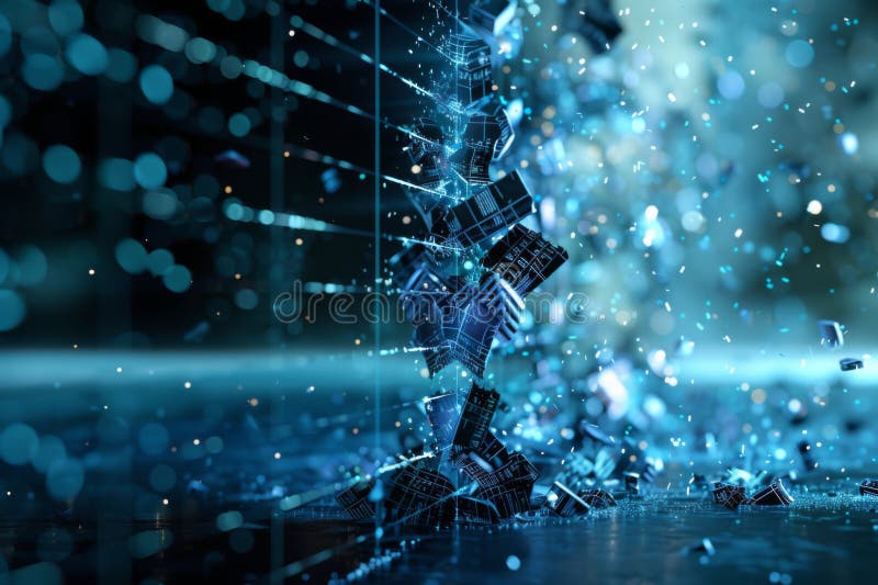 Futuristic Digital Interface with Data Visualization Stock Illustration ... Futuristic Digital Interface with Data Visualization Stock Illustration ...