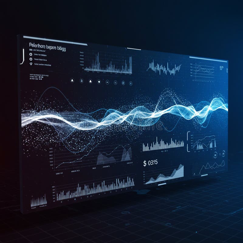 Futuristic Digital Visualization Techniques Stock Illustrations – 1,452 ...