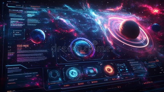 Futuristic Digital Interface for Immersive Space Tourism with ...
