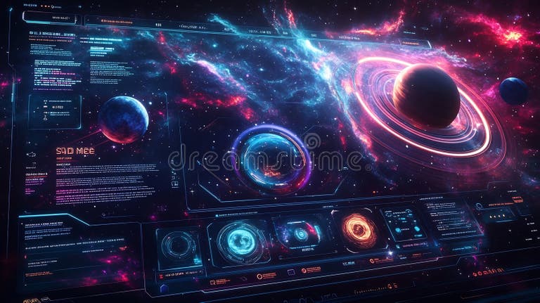 Futuristic Digital Interface for Immersive Space Tourism with ...
