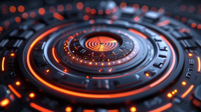 Tech Circular Patterns Stock Illustrations – 447 Tech Circular Patterns ...