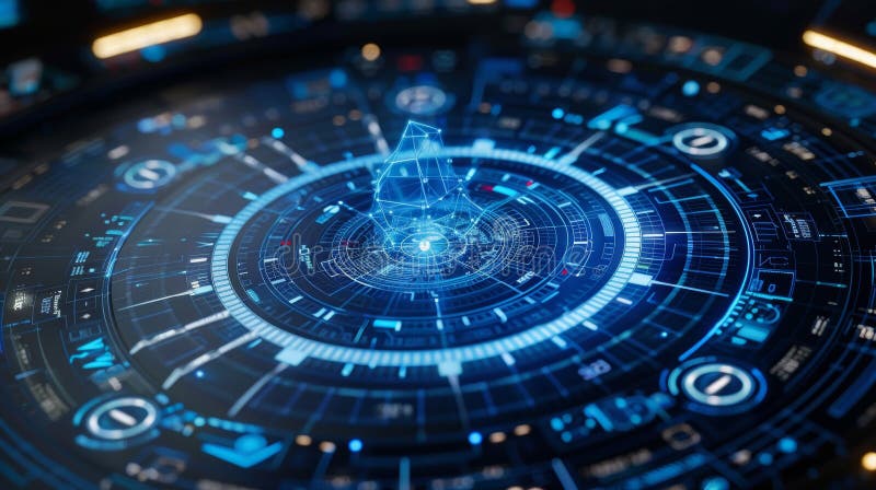 Futuristic Digital Interface for Risk Mitigation and Data Analysis in ...