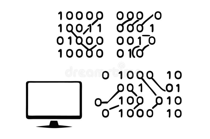 Matrix Code Visualization Stock Illustrations – 7,701 Matrix Code Visualization Stock ...