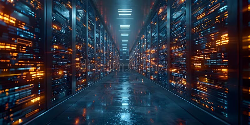 Futuristic Digital Network Grid for Document Management in a Corporate ...