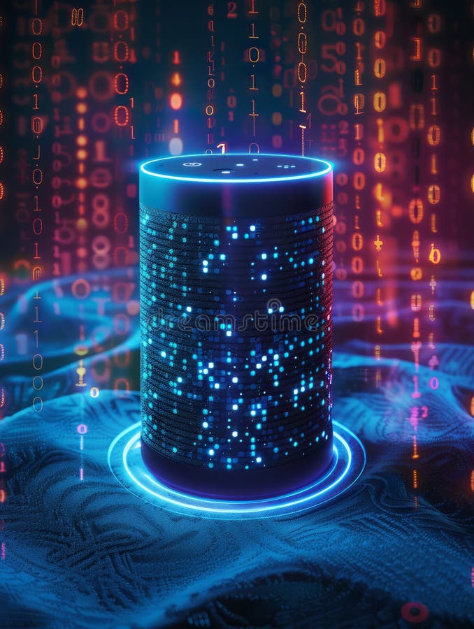 Futuristic Digital Network Hub Advanced Data Storage and Connectivity ...