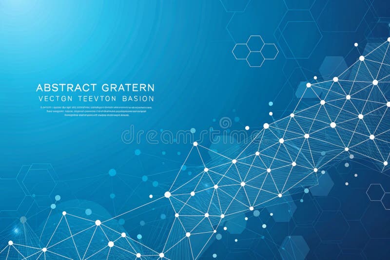 Abstract Digital Plexus Technology Network Stock Illustration ...