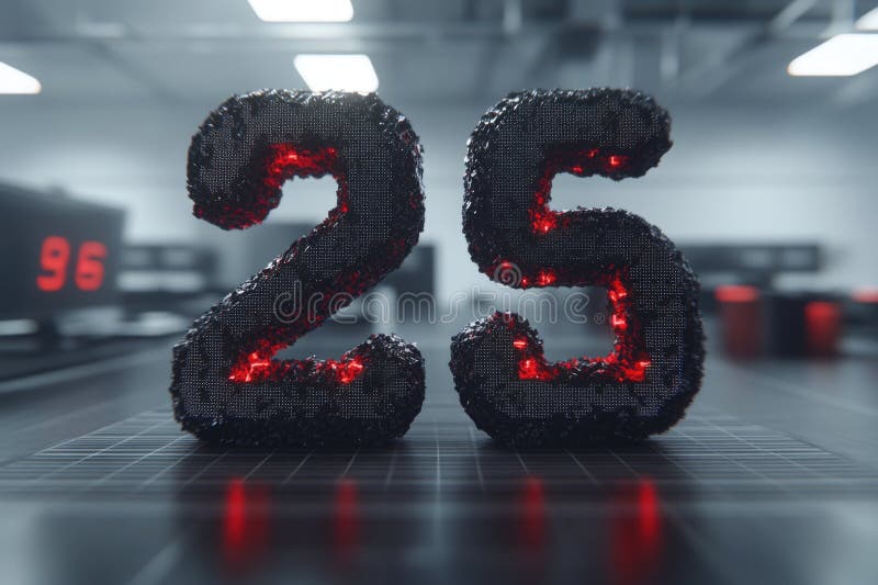 Red Digits Matrix Display Stock Photos - Free & Royalty-Free Stock ...