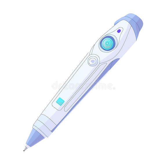 Futuristic Digital Pen for Modern Creative Expression and Note Taking ...