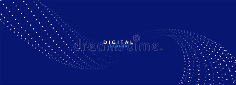 Futuristic Digital Techno Particle Background for Data or Web ...