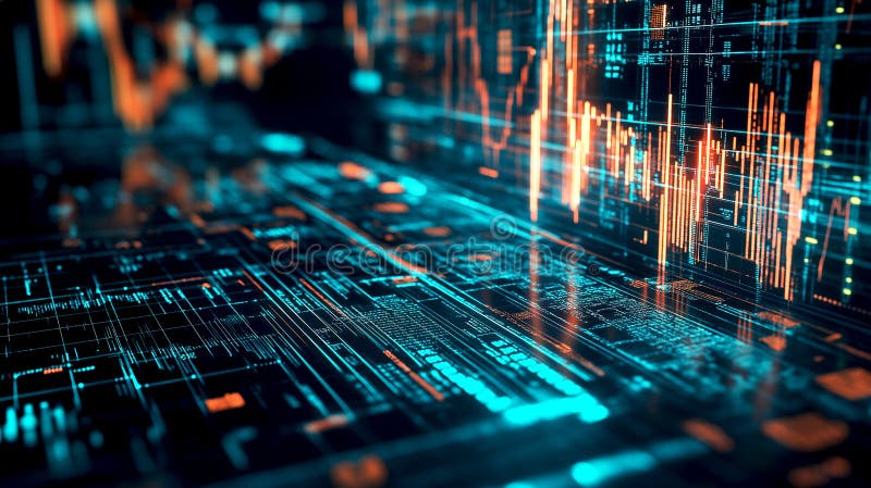 Futuristic Background Graph Stock Illustrations – 38,494 Futuristic ...