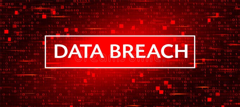 Futuristic Digital Technology Vector Background. Cyber Attack ...