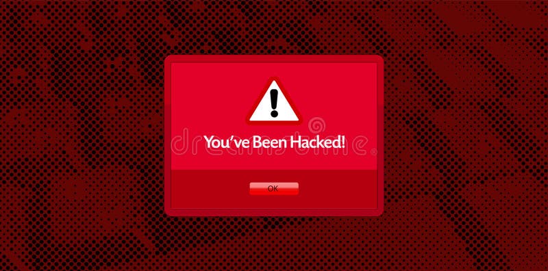 Futuristic Digital Technology Vector Background. Cyber Attack ...