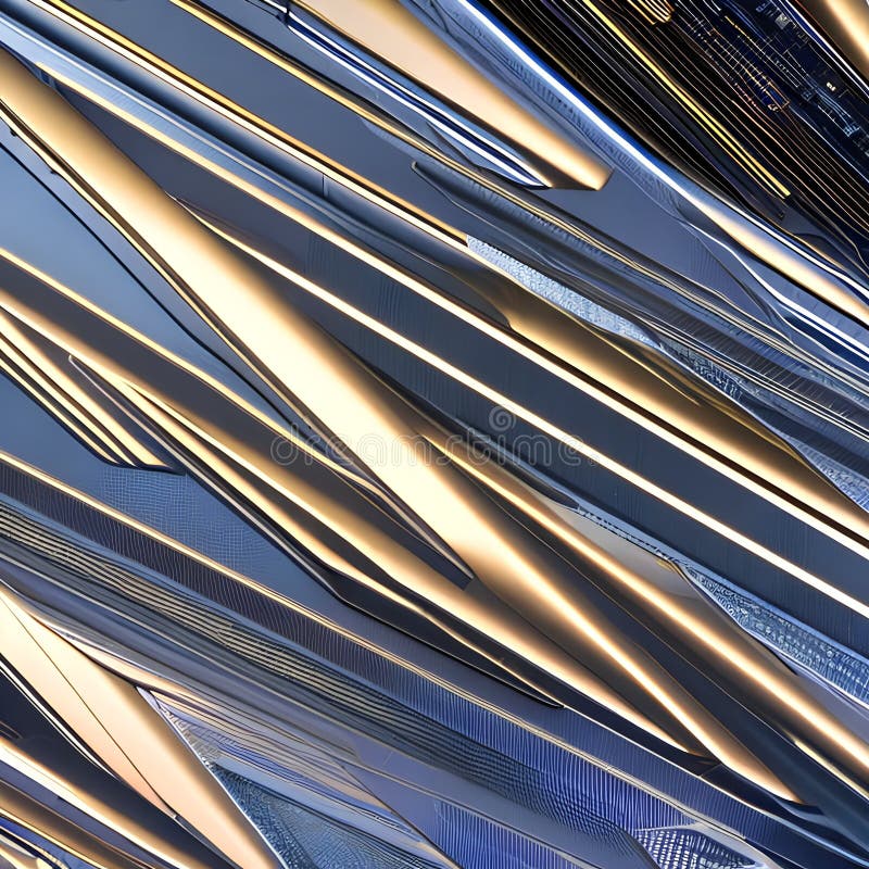 A Futuristic Digital Texture with Metallic Surfaces and Circuitry-like ...