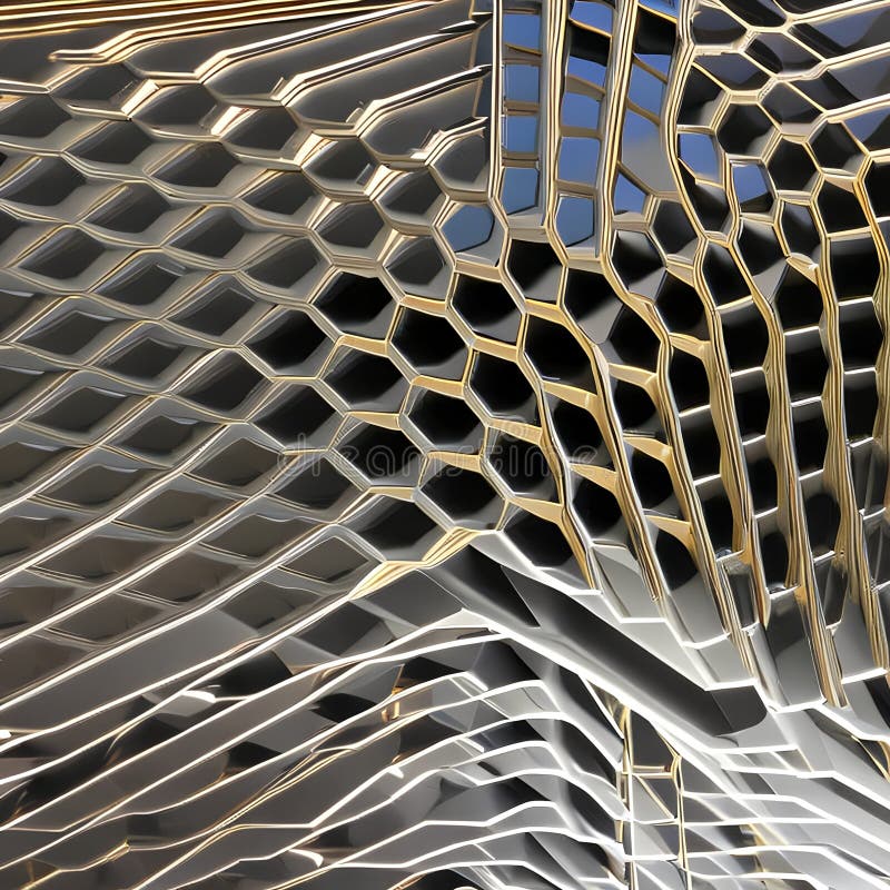 A Futuristic Digital Texture with Sleek Lines and Glowing Orbs ...