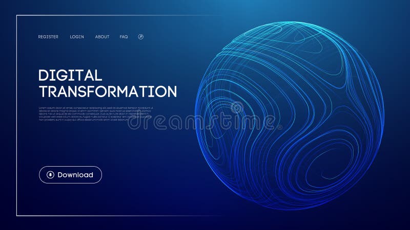 Transformation Abstract Technology Stock Illustrations – 33,529 ...