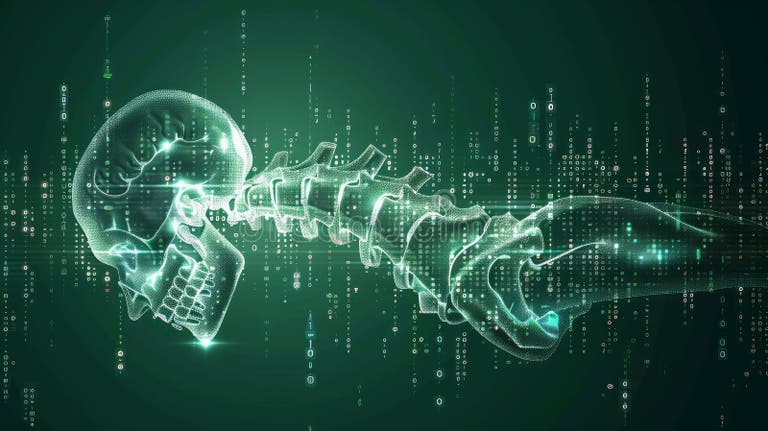 Futuristic Digital Transformation of Human Anatomy Featuring ...