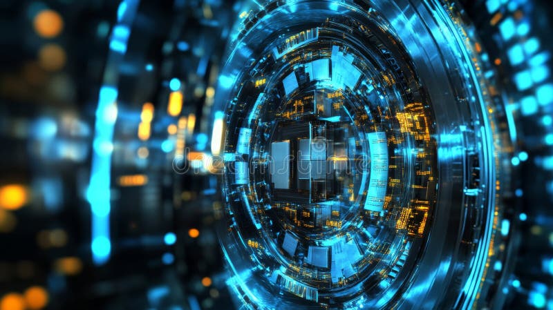 Futuristic Digital Vault Design with Locking Mechanism Visualization ...