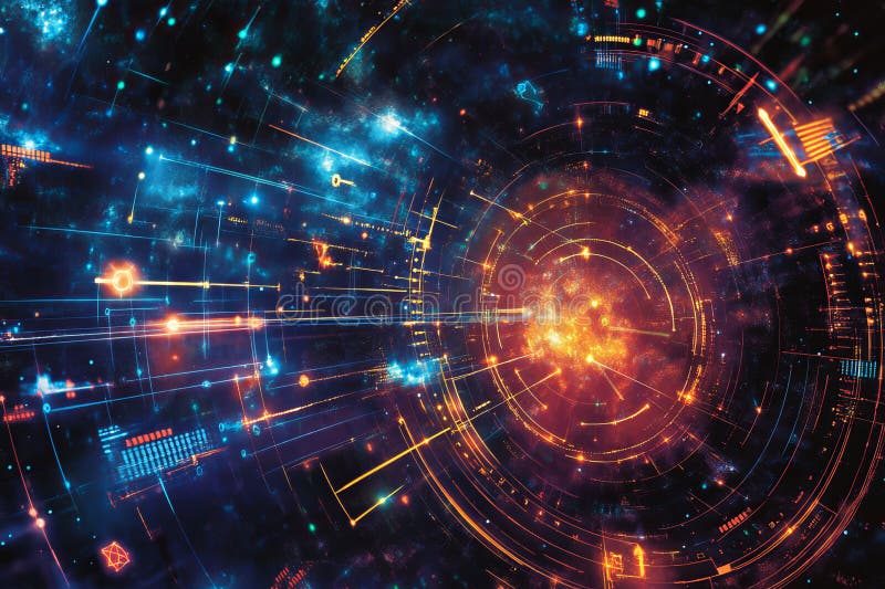 Futuristic Digital Vision, Explore Technological Wonders and Complex ...