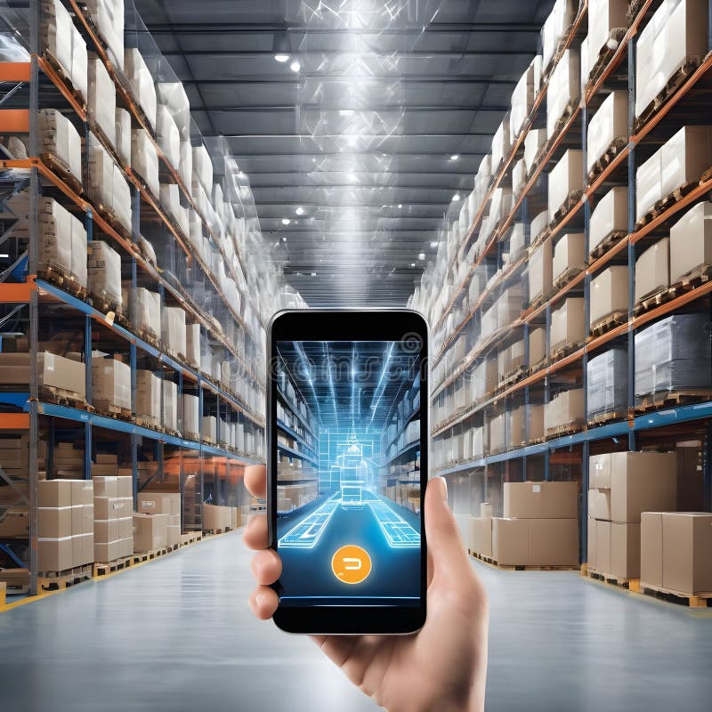 Smart Logistics, Ecommerce and Delivery Concept in Modern Industry ...