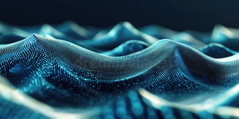 Digital Cyber Wave stock photo. Image of futuristic - 359065810