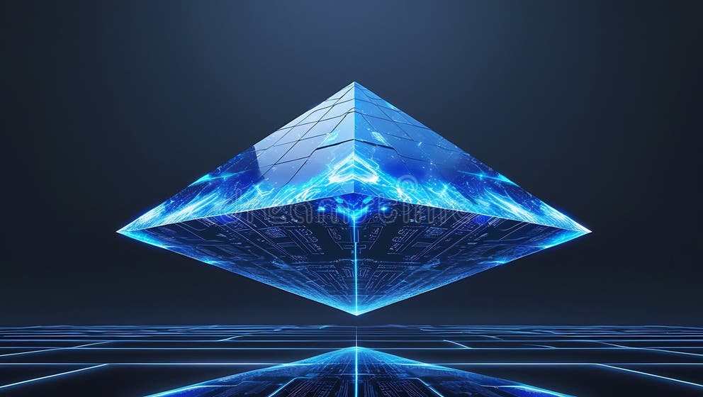 Rendered Pyramid Structure Stock Illustrations – 423 Rendered Pyramid ...