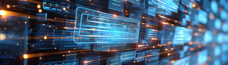 Futuristic Document Storage with Structured Data Folders and Digital ...