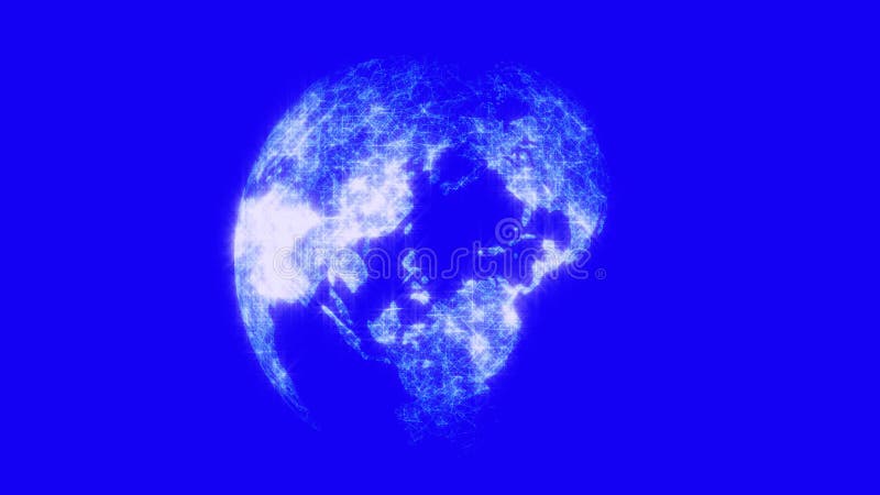 Futuristic Earth Globe HUD Background Interface Stock Footage - Video ...