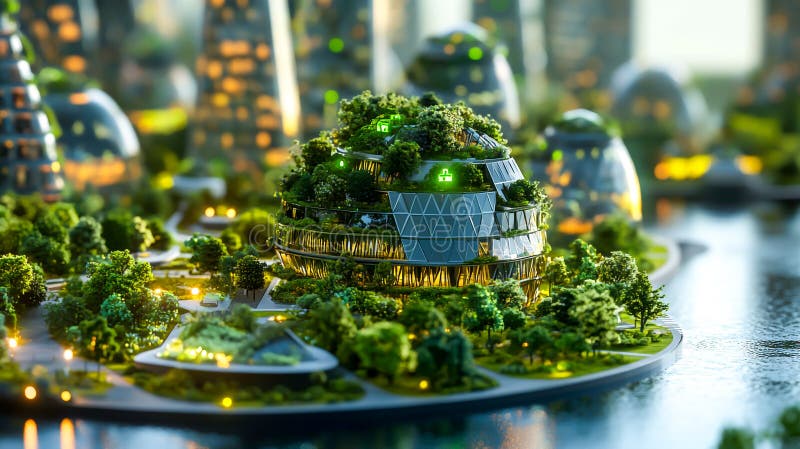 Futuristic Eco-friendly Smart City Model with Renewable Energy and ...