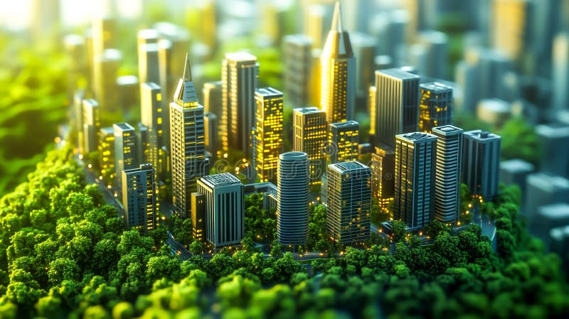 Futuristic Eco-friendly Smart City Model with Renewable Energy and ...