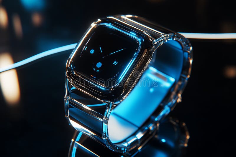 Futuristic Eco-friendly Smartwatch with Sleek Design and Advanced ...