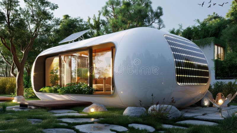 A Futuristic Ecofriendly Home Equipped with the Latest Solar Panel ...