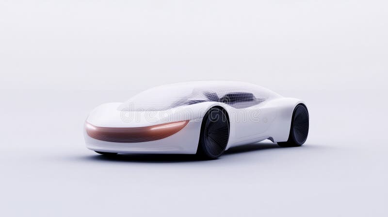 Futuristic Electric Car Design with Sleek Lines and Innovative Features ...
