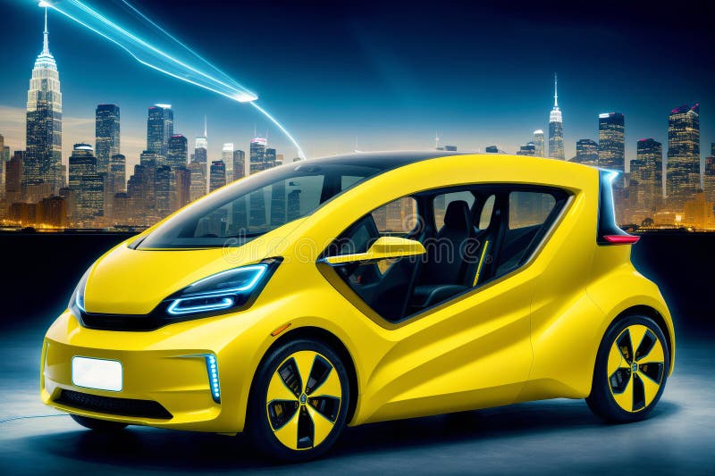 The Futuristic Electric Car Revolutionizes the Road. Future Unleashed ...