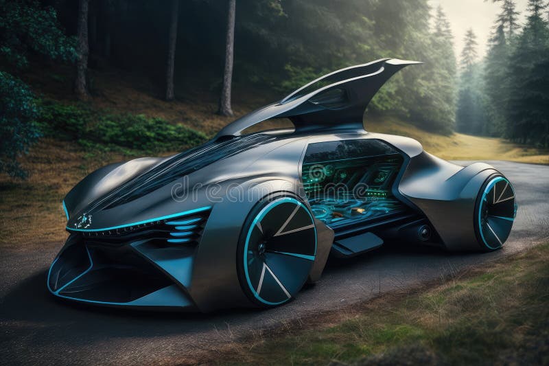 A Futuristic Electric Car, with Sleek Design and Cutting-edge ... A Futuristic Electric Car, with Sleek Design and Cutting-edge ...