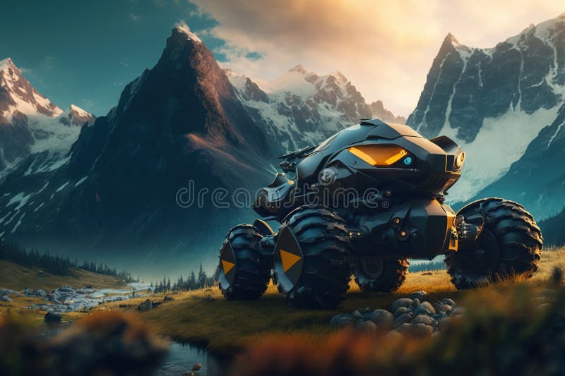 Futuristic Atv Stock Illustrations – 74 Futuristic Atv Stock ...