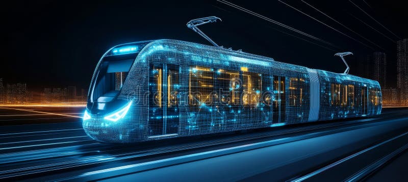 Tram Networked Stock Illustrations – 1 Tram Networked Stock ...