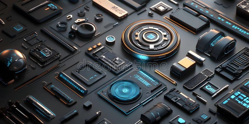 Numerous Small Intricate Items Stock Illustrations – 13 Numerous Small ...