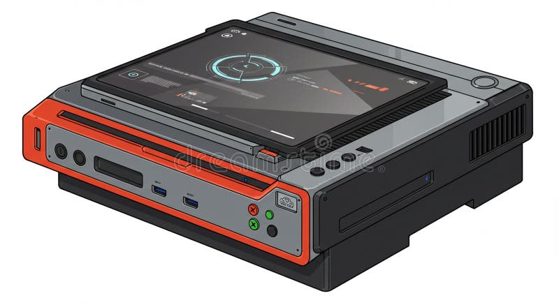 Sleek Tablet Attachment Stock Illustrations – 3 Sleek Tablet Attachment ...