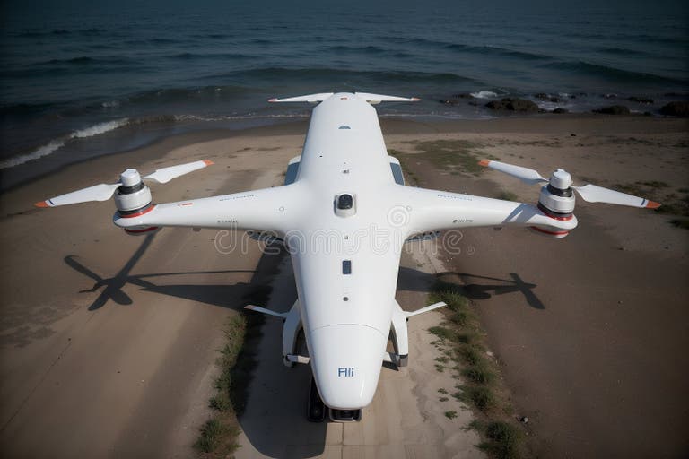 Futuristic Enterprise Solution a Captivating Aerial View.AI Generated ...