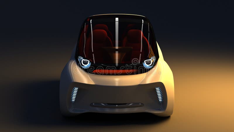 Ion Concept EV-I_2 stock illustration. Illustration of bumper - 259714996