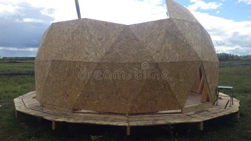 Futuristic and Experimental Building Architecture Stock Image - Image ...