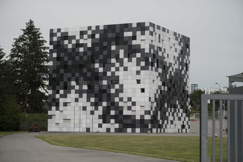 Futuristic and Experimental Building Architecture Editorial Image ...