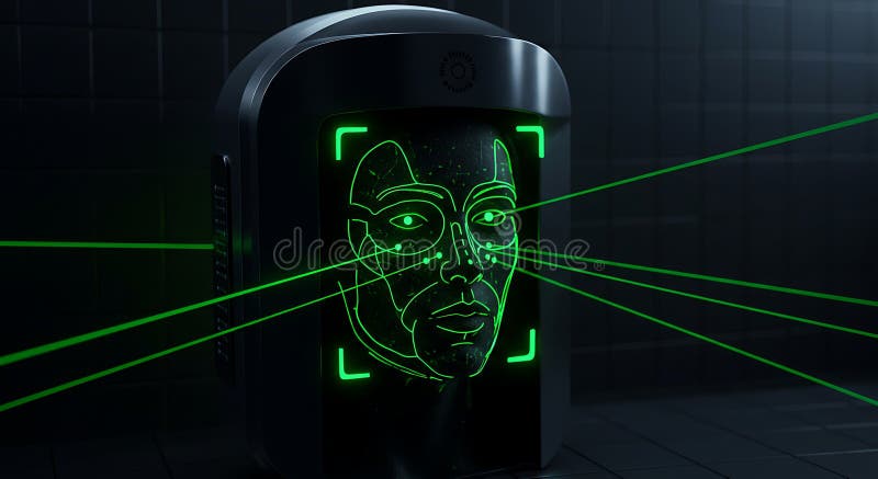 Futuristic High Tech Identification System Stock Illustrations – 1,135 Futuristic High Tech ...