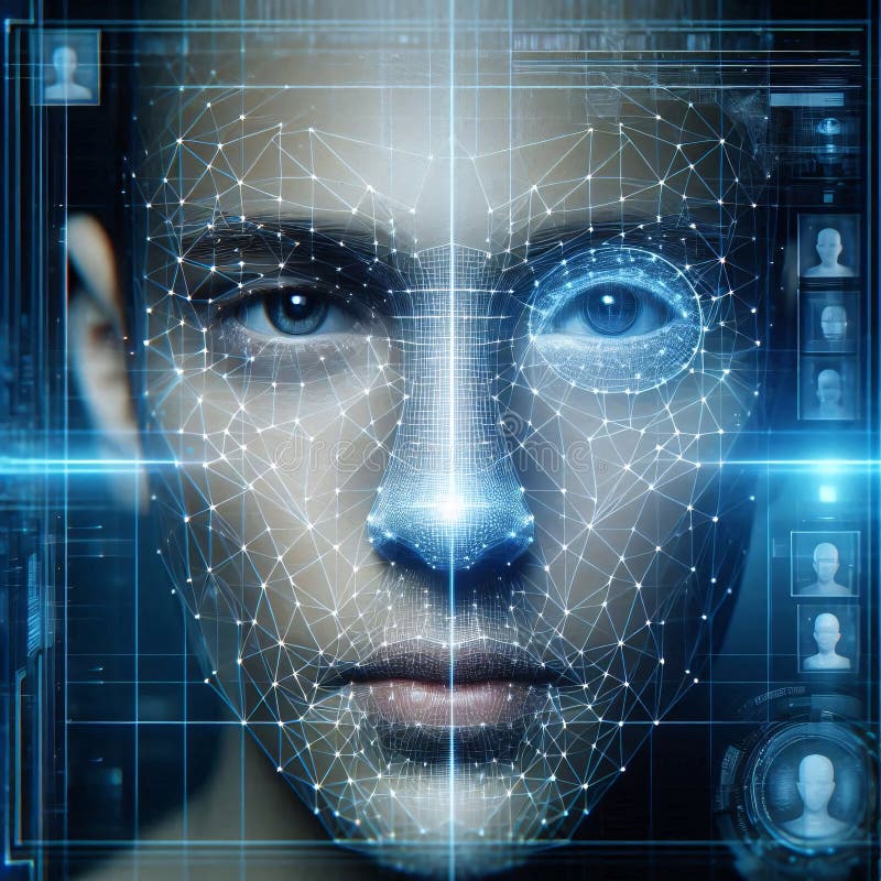 A Futuristic Face Recognition System with a Digital Overlay of Lines ...
