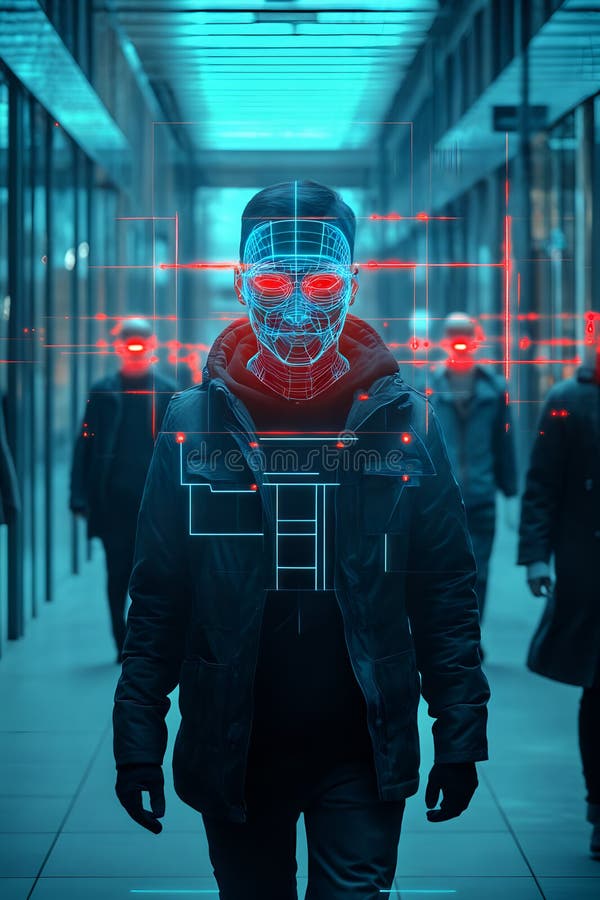 Futuristic Facial Recognition in Urban Setting with Augmented Reality ...