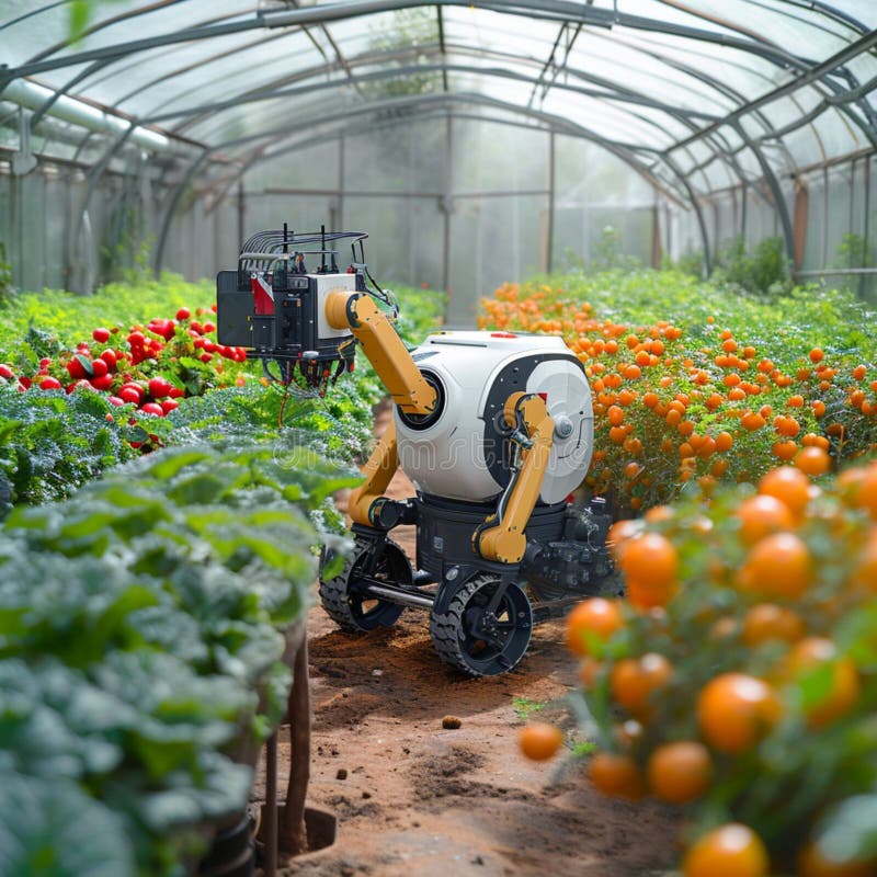 Futuristic Farming Agricultural Robotics Streamline Tasks, Enhancing ... Futuristic Farming Agricultural Robotics Streamline Tasks, Enhancing ...