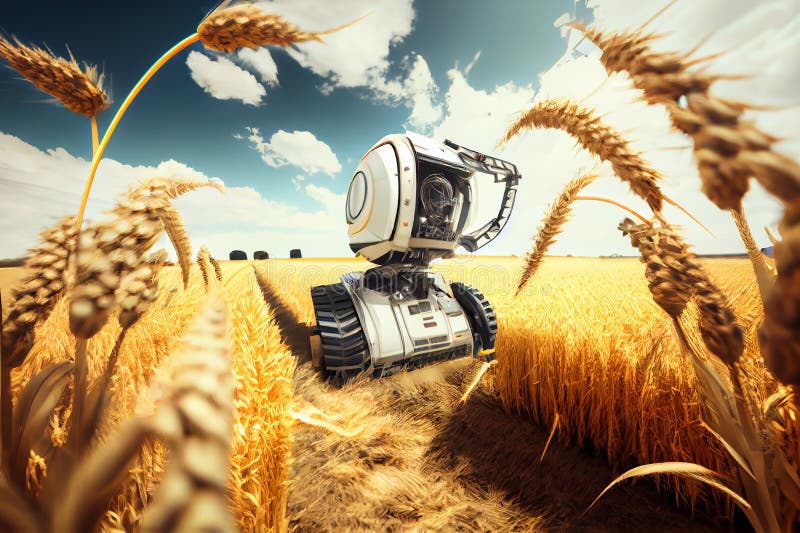 Futuristic Farming Automation Using Robots Machinery in Farm Fields in ... Futuristic Farming Automation Using Robots Machinery in Farm Fields in ...