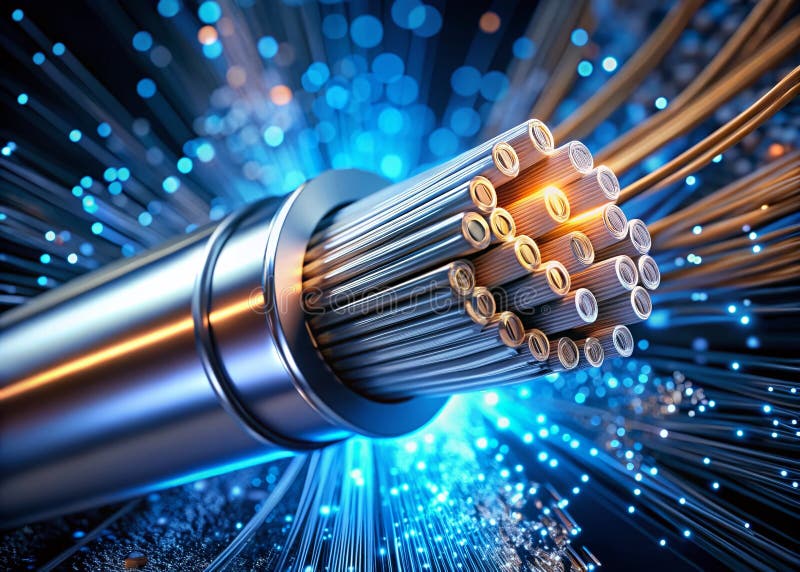 Futuristic Fiber Optic Cable a Deep Dive into the Complex Architecture ...