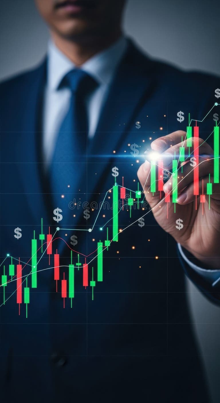 Tech Financial Trading Chart Stock Illustrations – 6,303 Tech Financial ...