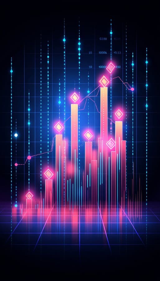 Futuristic Financial Data Visualization Stock Illustrations – 15,723 ...